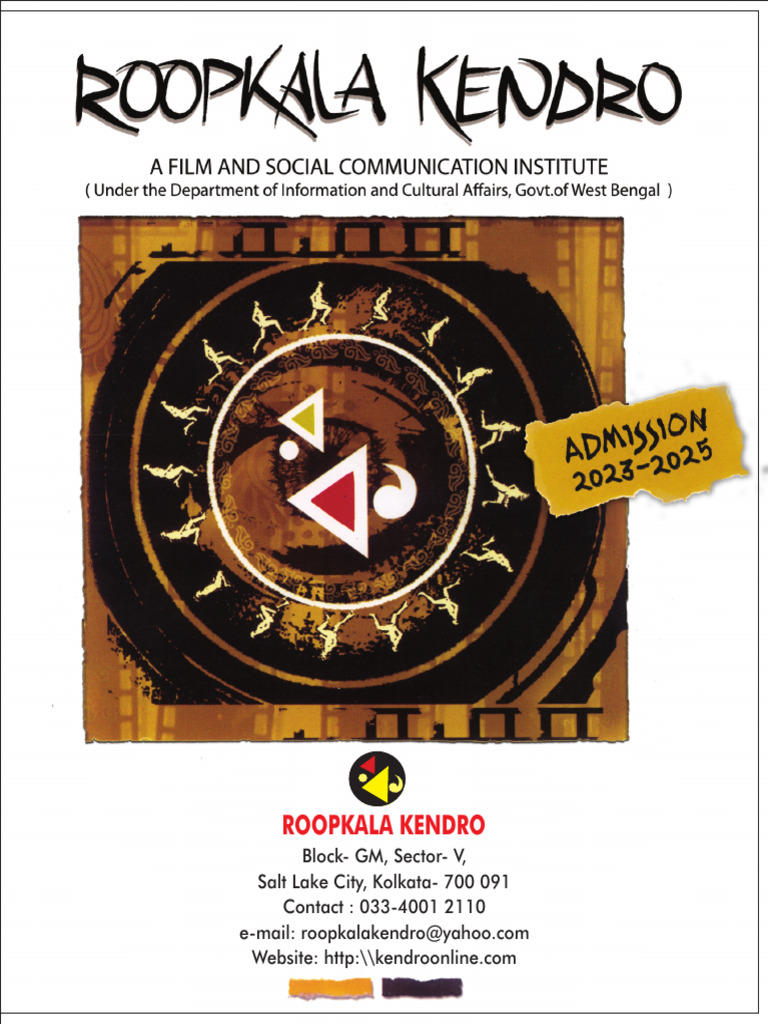 Roopkala Kendro Prospectus 2023 2025 | PDF | Animation | Cinematography