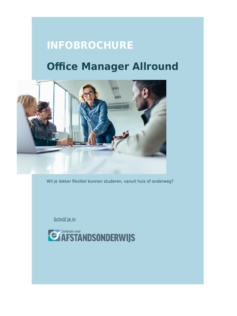 Office Manager Brochure | PDF
