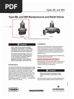 Fisher - 98H | PDF | Valve | Pipe (Fluid Conveyance)