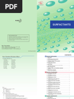 Dow Surfactants: Reference Chart | PDF | Surfactant | Emulsion