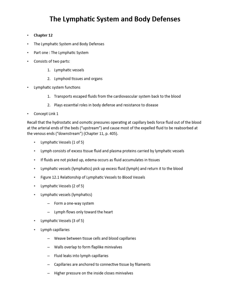 LYMPHATIC | PDF | Lymphatic System | Lymph