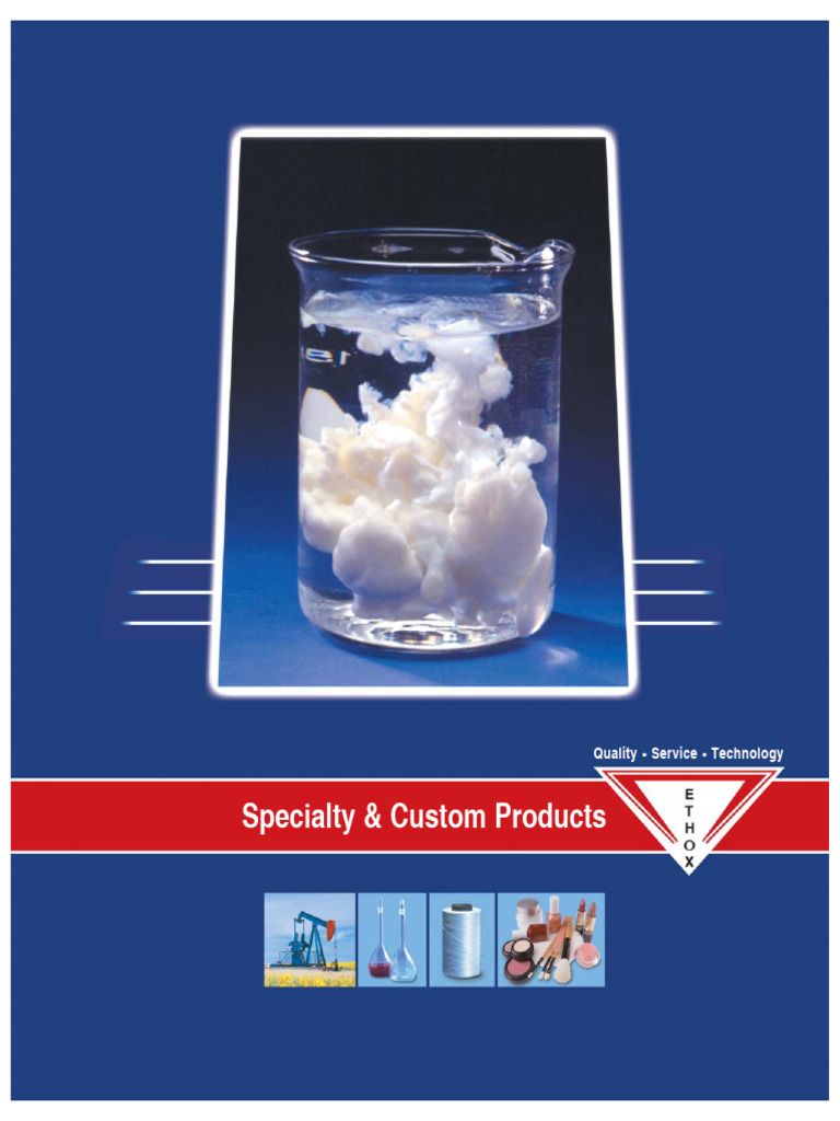 Ethox | PDF | Emulsion | Surfactant