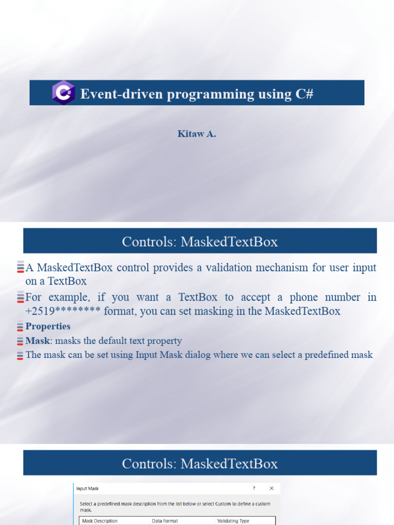 EDP Part 2 | PDF | Menu (Computing) | Software Engineering