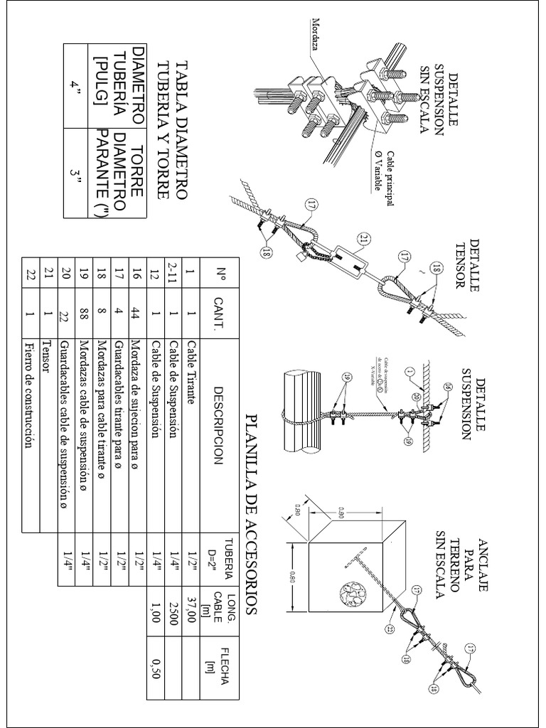 Accesorios Paso de Quebrada | PDF | Ingeniería de Edificación | Plomería