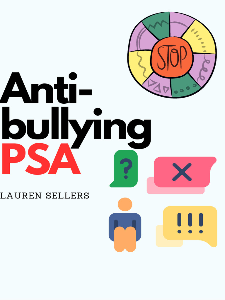 Anti-Bullying Psa | PDF | Bullying | Cyberbullying