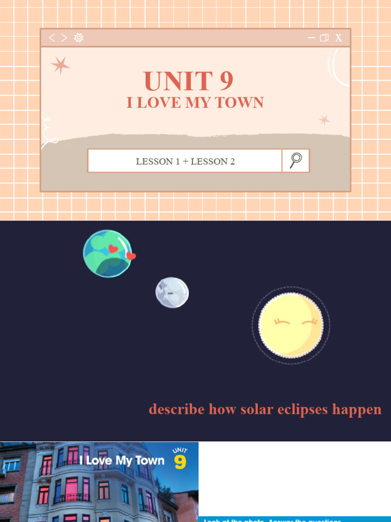 Unit 9: I Love My Town Vocabulary | PDF | Teaching Methods & Materials ...