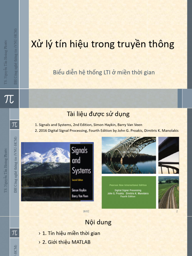 Chapter 2 Time-Domain Representations of LTI Systems | PDF | Sampling (Signal Processing ...