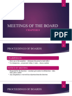 Notice of Board Meeting Format | PDF