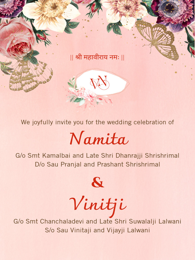 Wedding Invitation | PDF