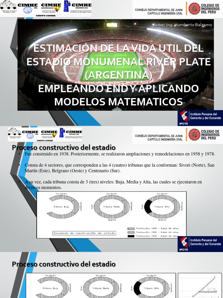 Presentación ESTIMACIÓN DE LA VIDA UTIL | PDF | Hormigón | Antena (Radio) Presentación ESTIMACIÓN DE LA VIDA UTIL | PDF | Hormigón | Antena (Radio)
