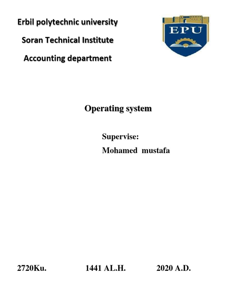 Operating System | PDF | Operating System | Process (Computing)