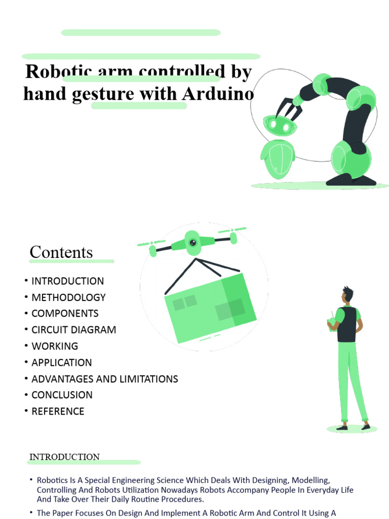Robotic Hand | PDF | Robotics | Accelerometer