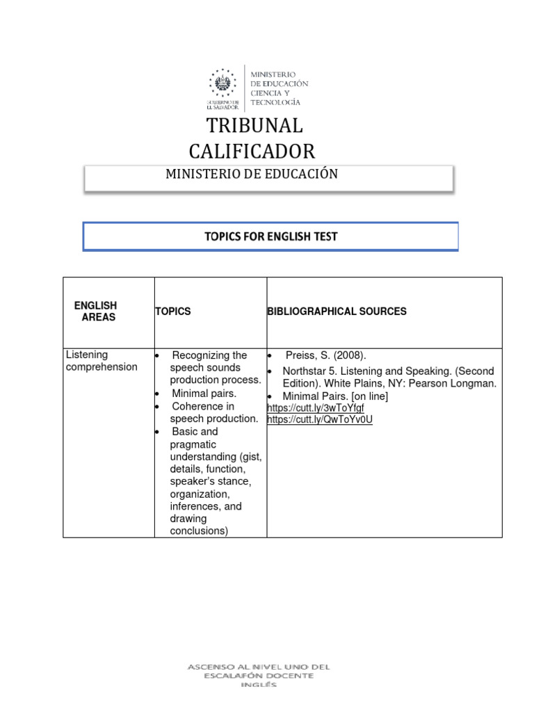 Inglés Temario 2024 | PDF | Verb | Syntax