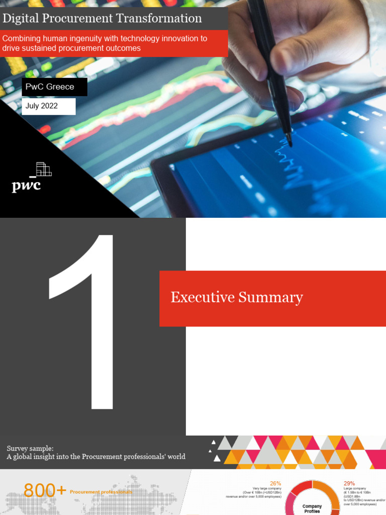 PWC Greece Digital Procurement Survey | PDF | Computer Security | Security