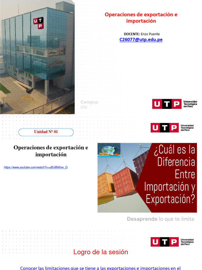 S3.s2 Operaciones de Exportacion e Importacion | PDF | El comercio internacional | Economias