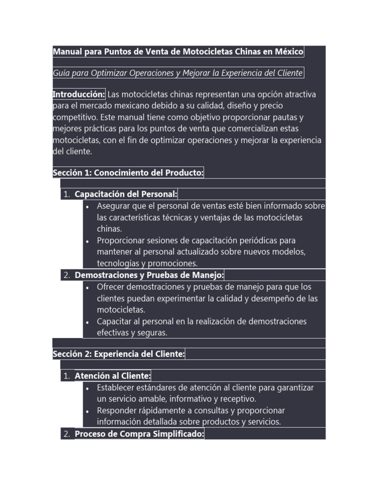 Manual | PDF | Marketing | Calidad (comercial)