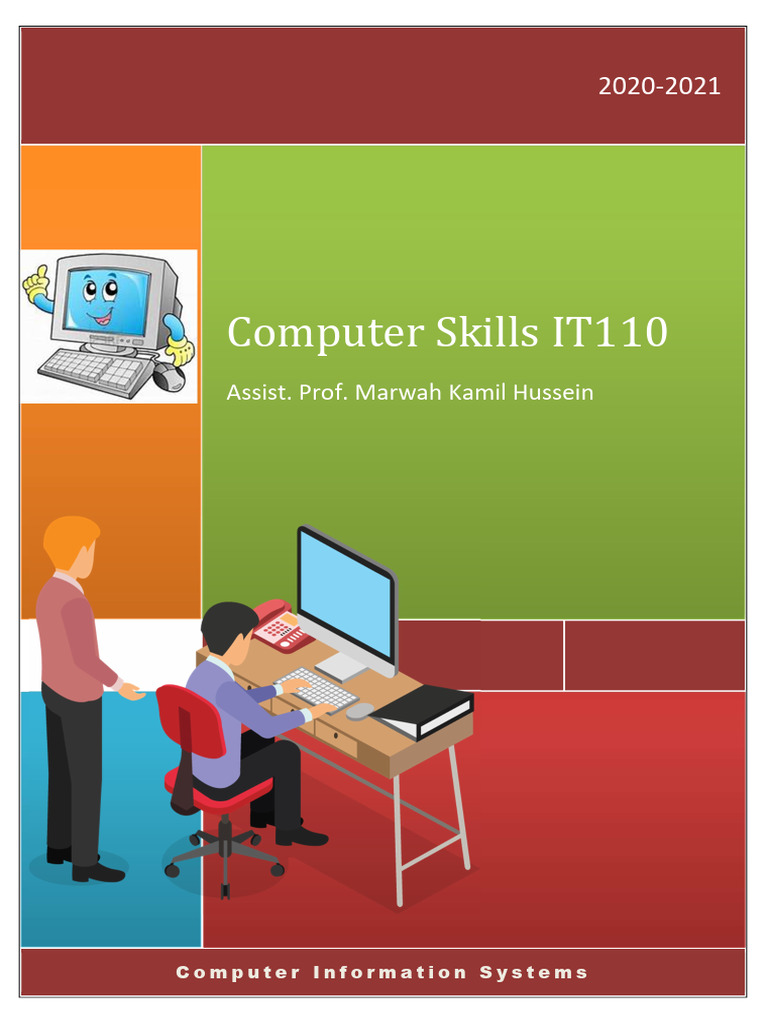 Computer Skills IT110: Assist. Prof. Marwah Kamil Hussein | Download ...