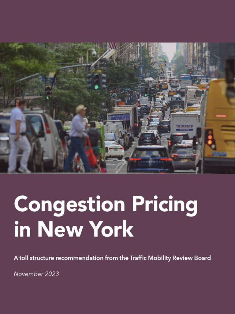 Congestion Pricing | PDF | Public Transport | Workweek And Weekend