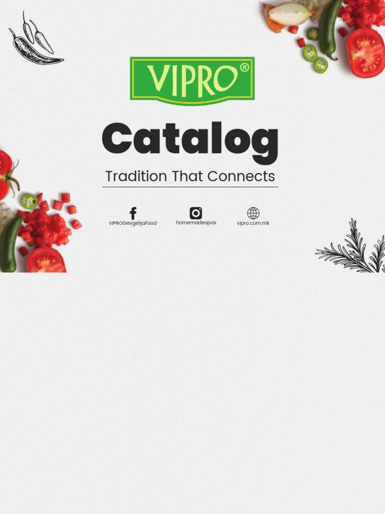 VIPRO Traditional Macedonian Foods | PDF | Fruit Preserves | Eggplant