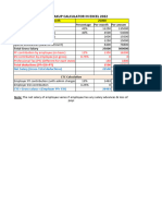 Form B - Format of Wage Register Sample | PDF | Wage | Employment