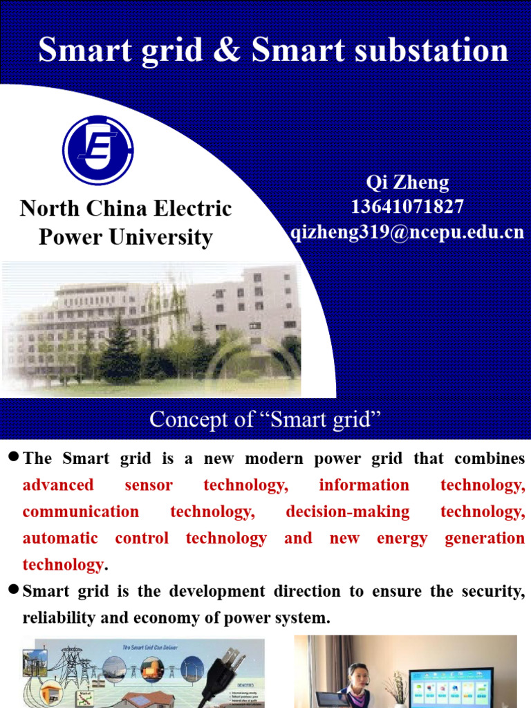 Smart Substation Pdf Electrical Grid Smart Grid