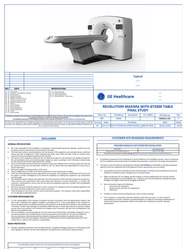 GEHC SP - Rev Max 2000 - 6 130F | PDF | Specification (Technical Standard)