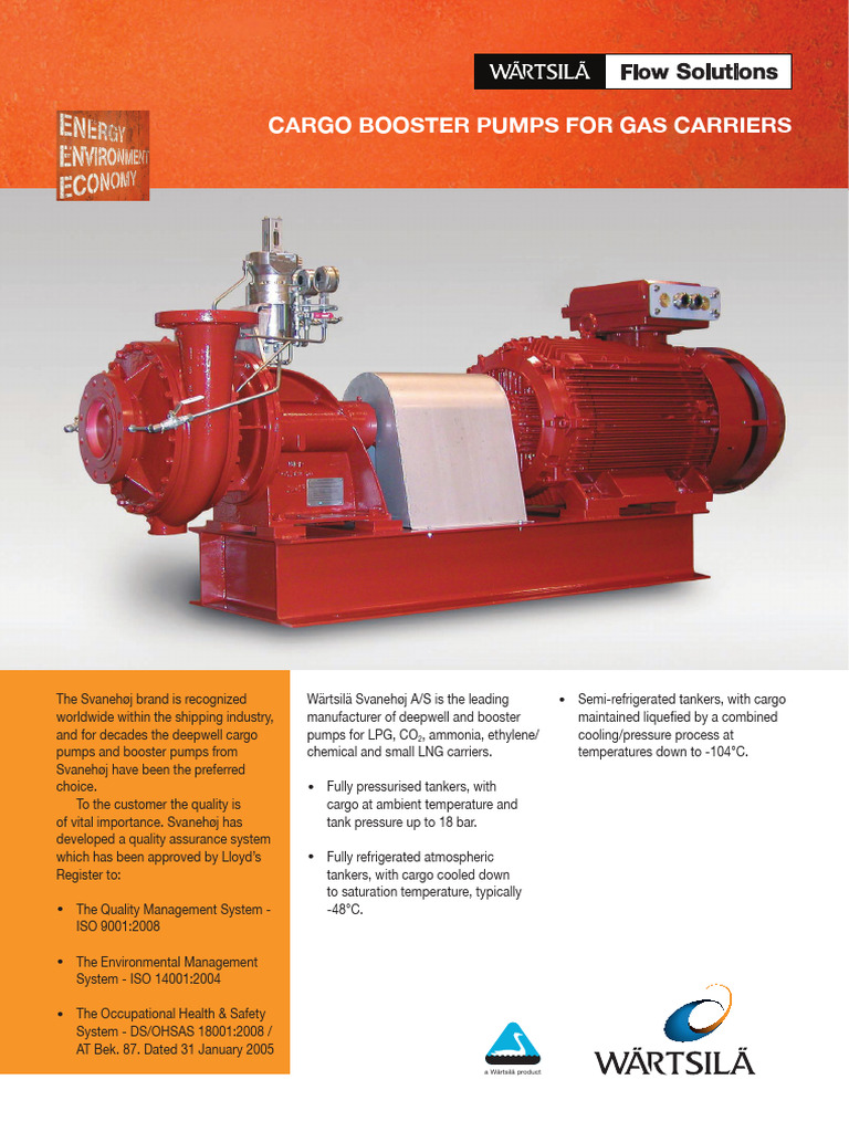 Booster Pumps ENG | PDF | Pump | Gases