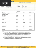 LIVER PROFILE LFT Test Report Format Example Sample Template Drlogy Lab ...