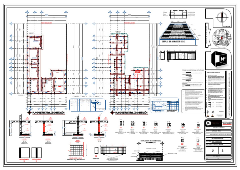 Lamina A01 Arq y Estruct. | PDF