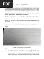 Toy Car Ramp Friction Experiment | PDF | Friction | Force