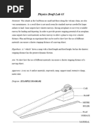Toy Car Ramp Friction Experiment | PDF | Friction | Force
