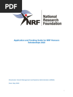 DSI NRF Honours Application and Funding Guide For 2024 | PDF | Login ...