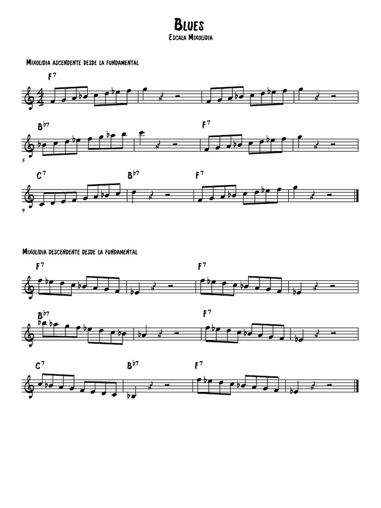 Blues - Mixos | PDF