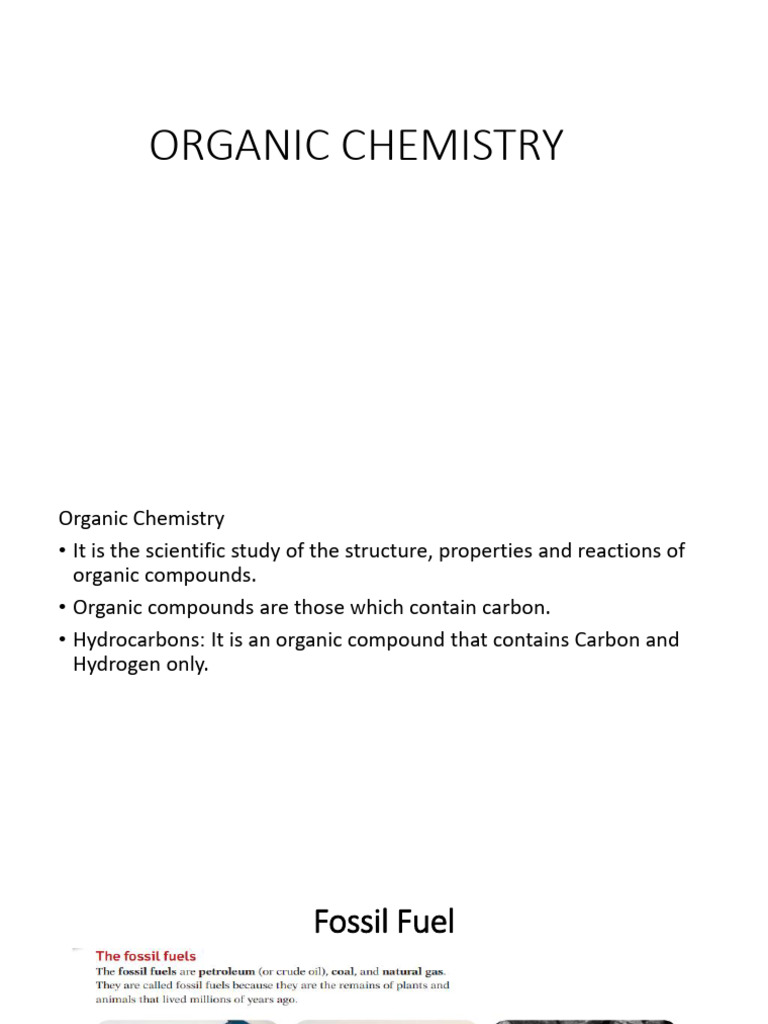Organic Chemistry Igcse | PDF | Alkene | Cracking (Chemistry)