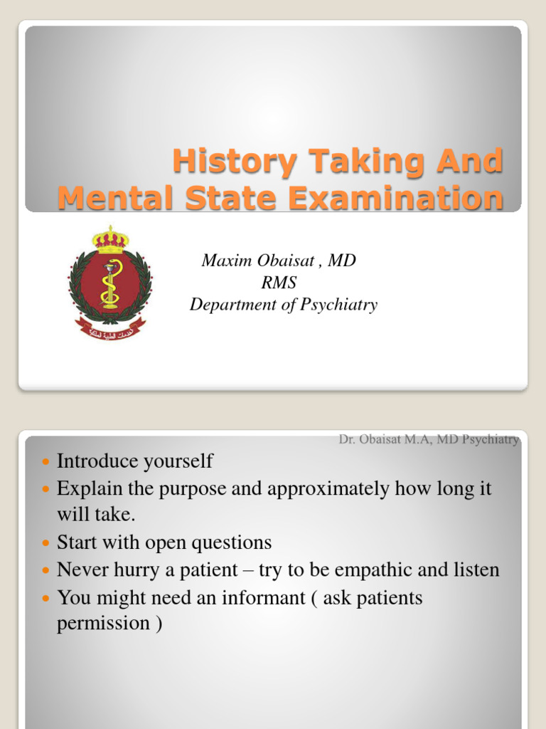 History Taking | PDF | Hallucination | Psychiatry