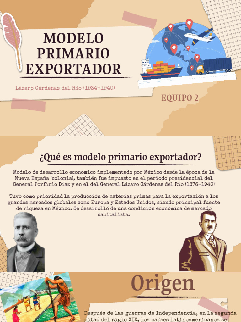 Modelo Primario Exportador E2 | Descargar gratis PDF | México | Economias