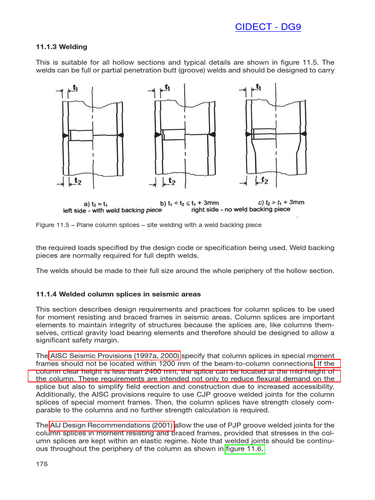 Column Splices - Code of Practice - IHB | PDF | Construction | Welding