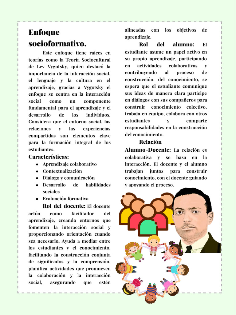 Enfoque Socioformativo | PDF | Crecimiento personal y profesional