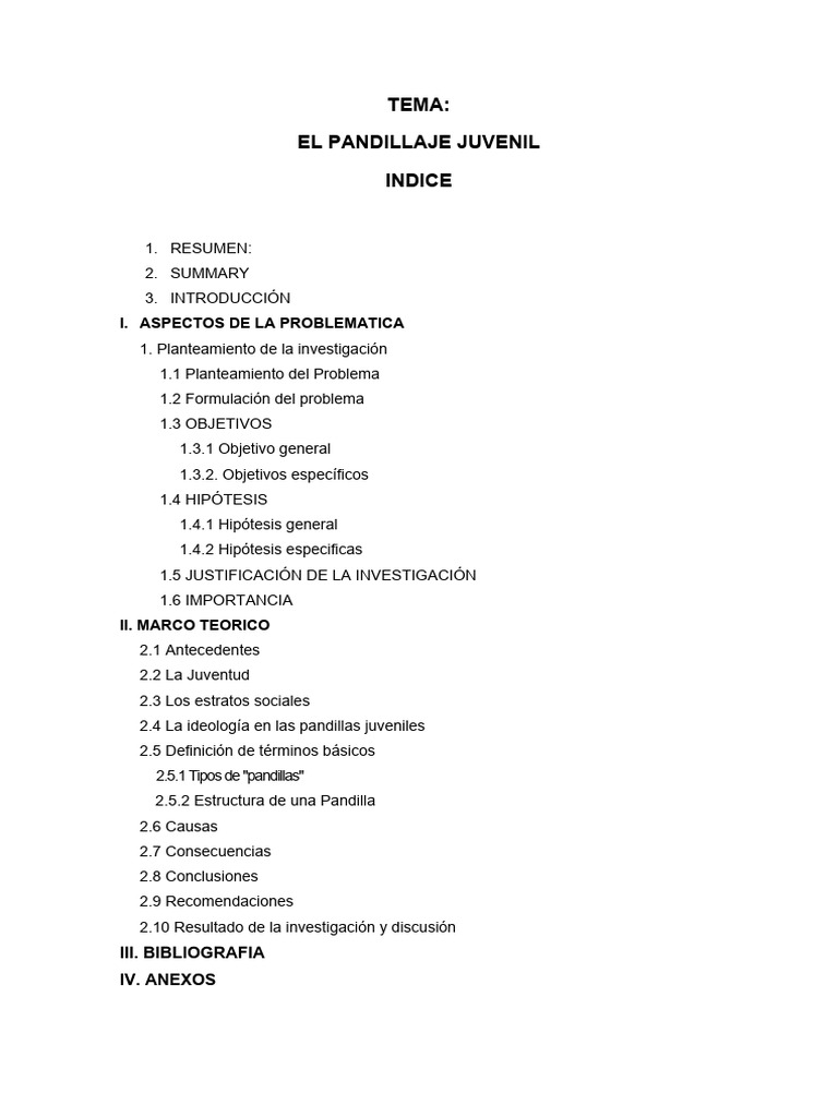 Pandillaje Juvenil: Causas y Soluciones | PDF | Juventud | Derecho penal