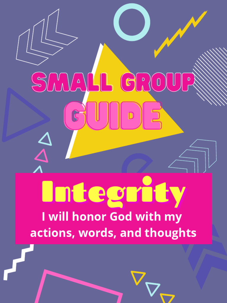 Integrity Small Group Guide | PDF