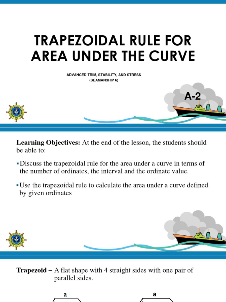 A2 - Trapezoidal Rule For Area Under The Curve | PDF | Teaching Methods ...