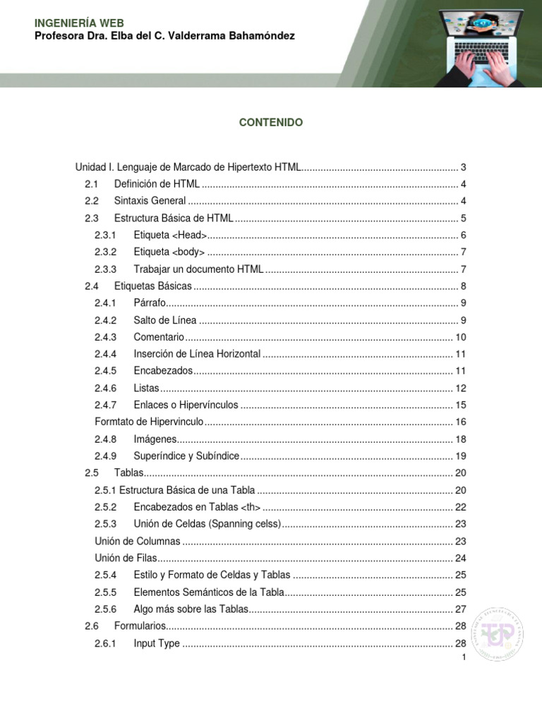 Unidad 2 HTML | PDF | HTML | Hipervínculo