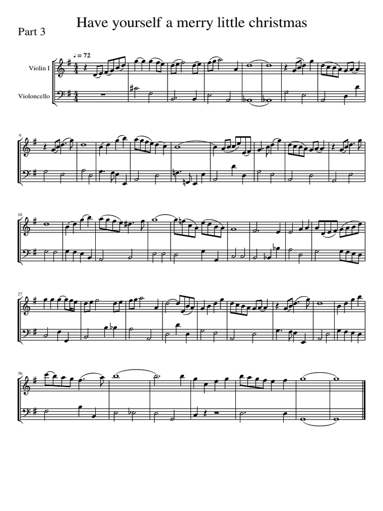 Merry Christmas Sheet Music Collection | PDF