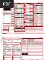 (Template) Cyberpunk RED Character Sheet | PDF