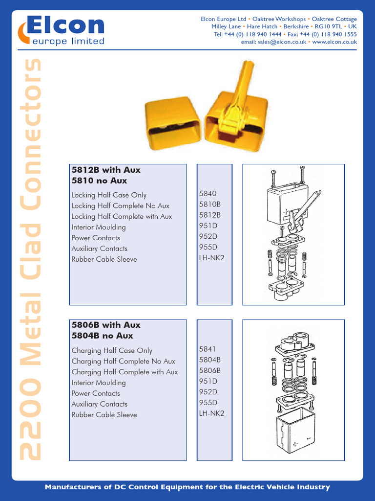 Elcon Europe Ltd: DC Control Equipment | PDF | Vehicles | Manufactured ...