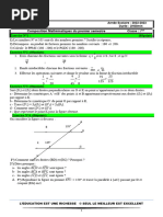 Composition Maths 4ème 2024-2025 | PDF