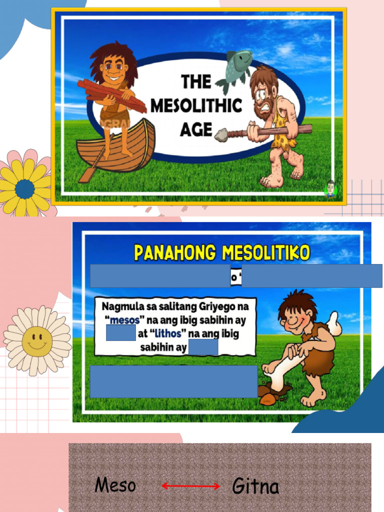 Panahong Mesolitiko | PDF