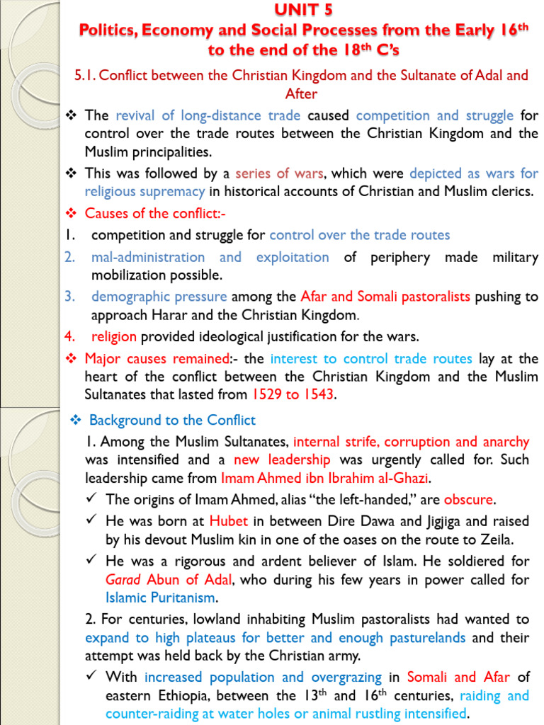 Hist 5 | PDF | Ethiopia