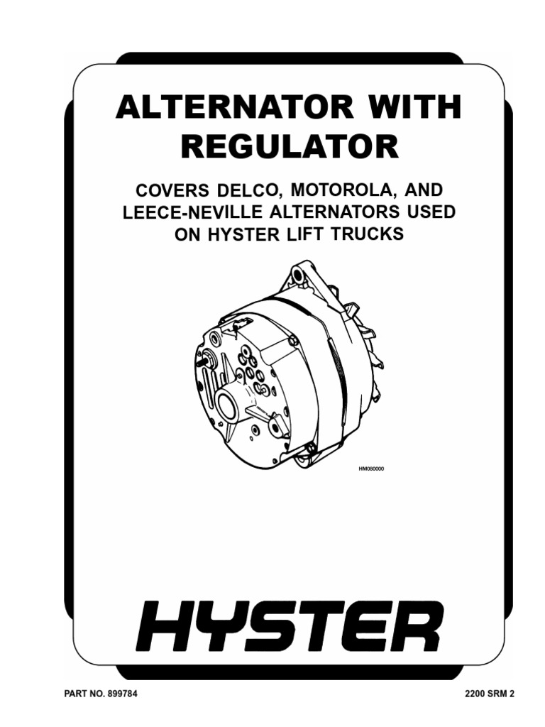 Alternator With Pdf Electrical Connector Direct Current