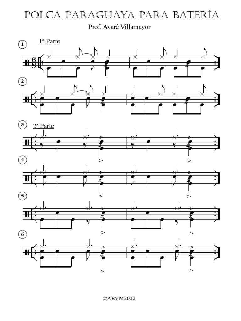 Polca Paraguaya 2022 | PDF